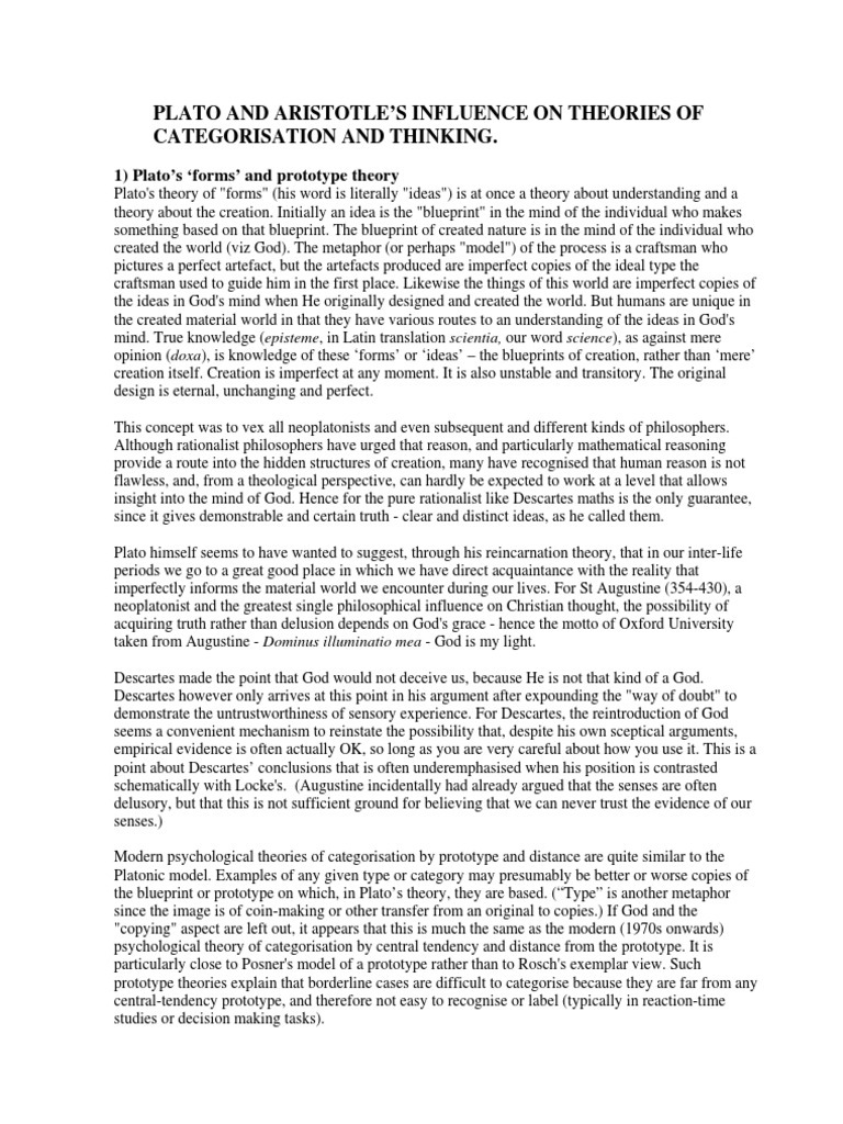 Aristotle On Psychology 2 | PDF | Reason | Rationalism