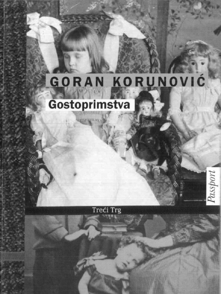 Goran Korunović, Gostoprimstva | PDF