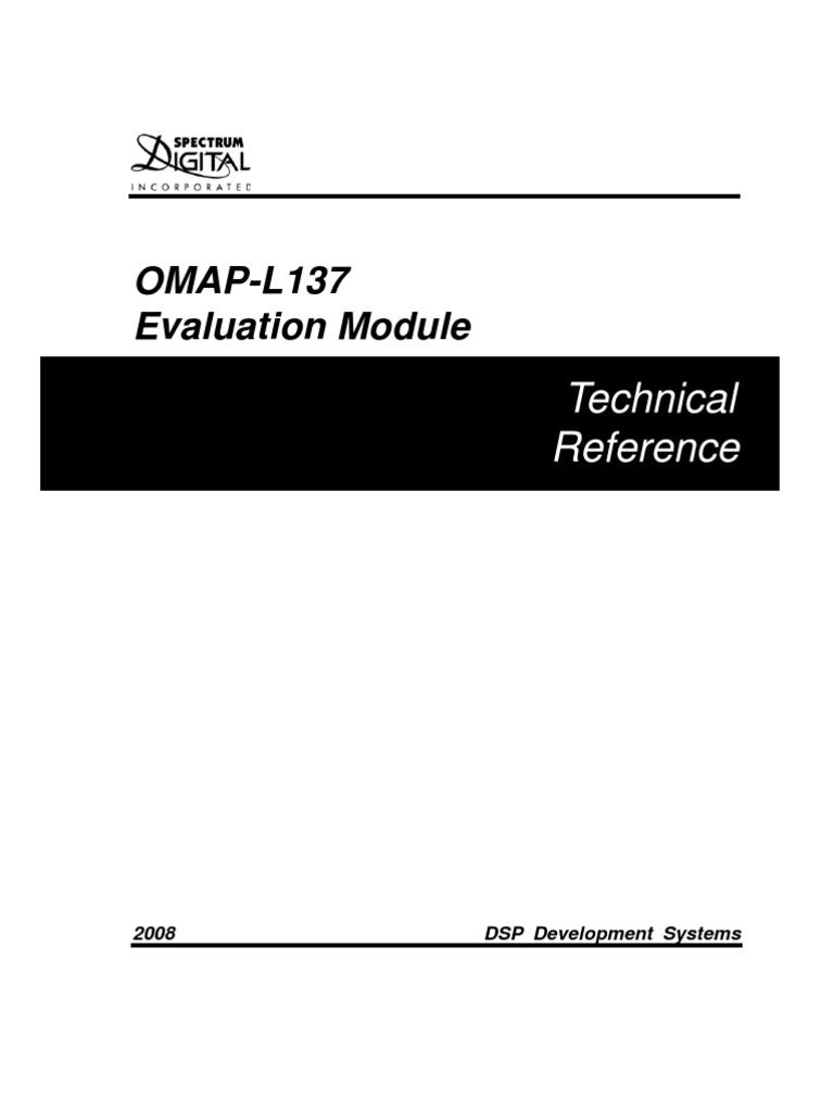 EVMOMAPL137 TechRef Revg | PDF | Electrical Connector | Digital Signal Processor