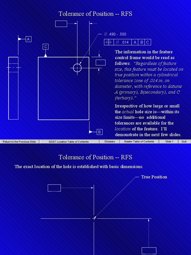 MMC and True Position Tolerance Guide | PDF