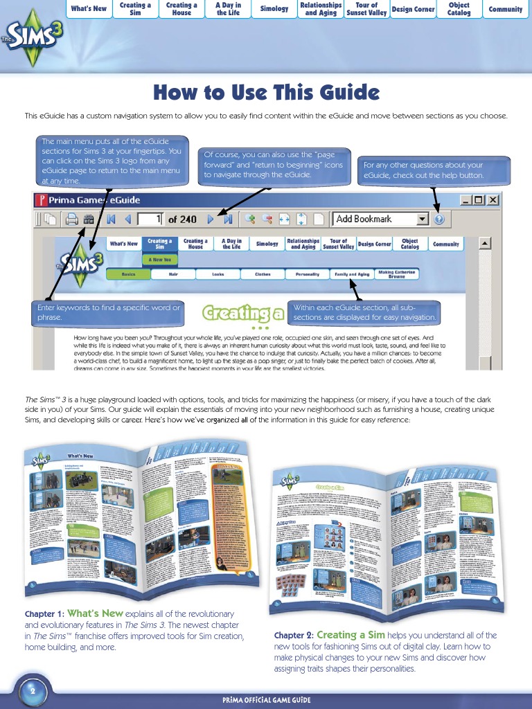 The Sims 3 Official Game Guide - Excerpt | Strategy Guide | Happiness ...