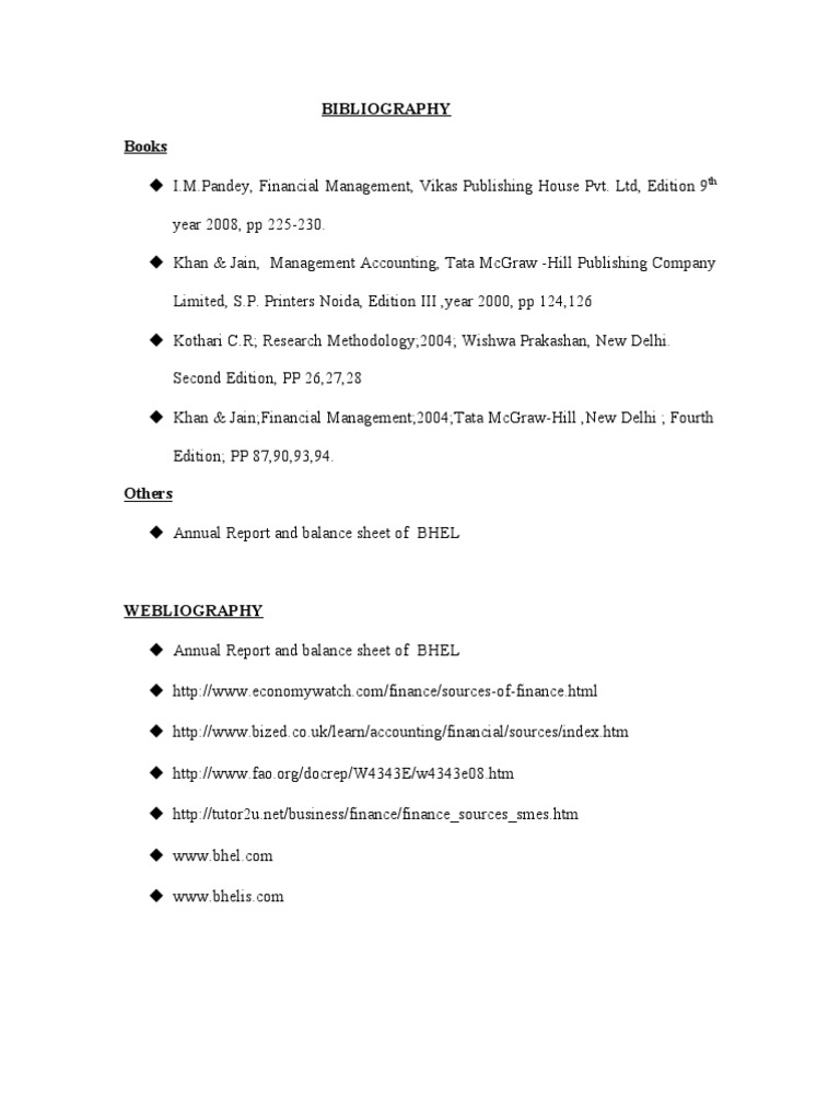 Bibliography Books | PDF