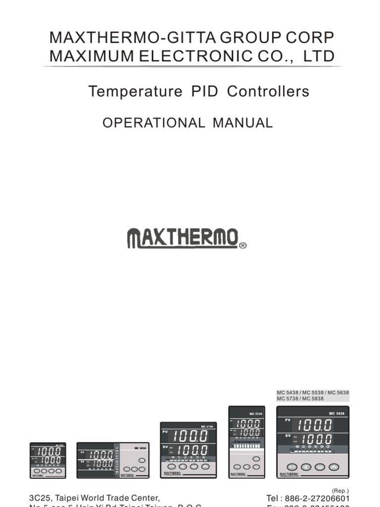 MC 5438 Operational Manual | PDF | Signal (Electrical Engineering ...