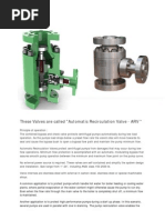 Understanding Automatic Recirculation Valves | PDF | Pump | Valve