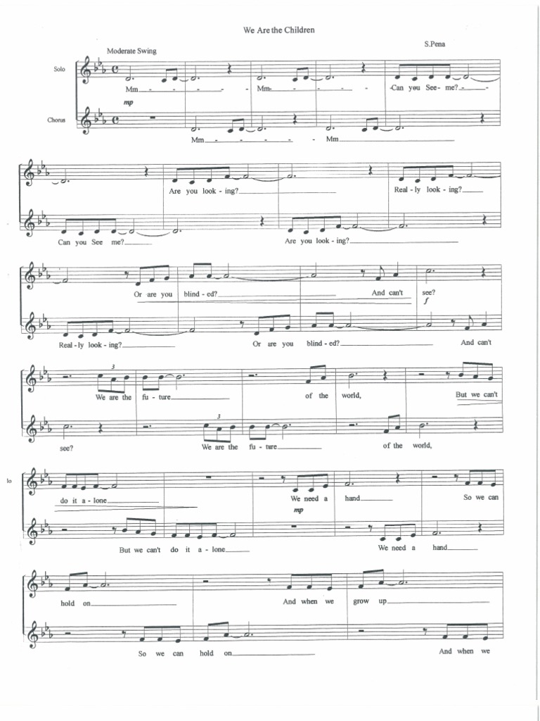 Children Song (Call and Response) We are the Children