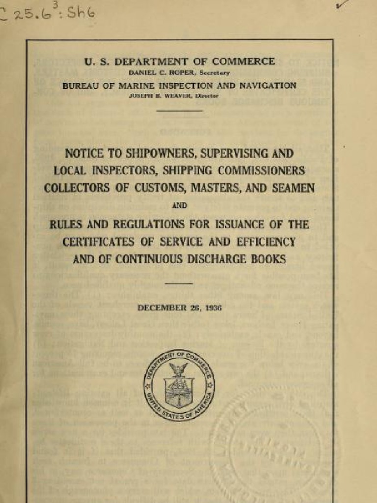 1936 Continuous Discharge Book-All | PDF