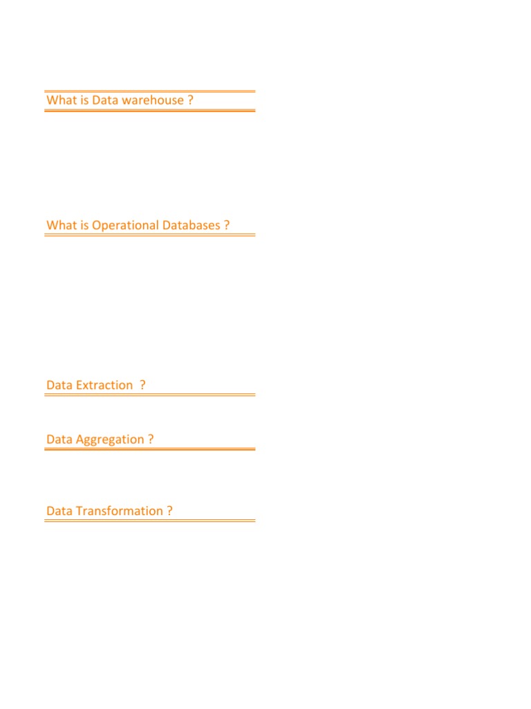Datastage Interview Pdf Data Warehouse Databases