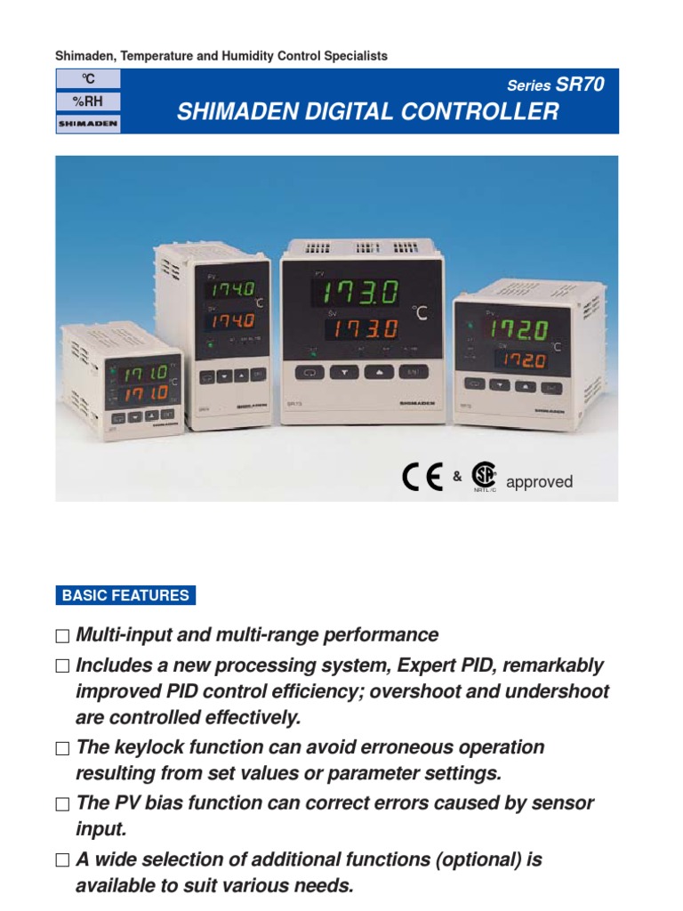 Temperature Controller | PDF | Power Supply | Thermocouple