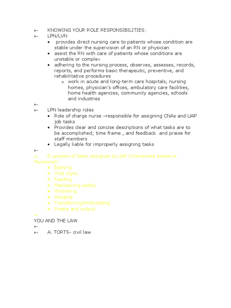 Nursing Review Notes | PDF | Nursing | Patient