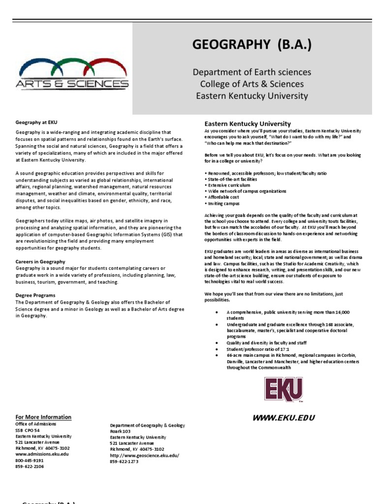 Geo (Ba) | PDF | Geography | Curriculum