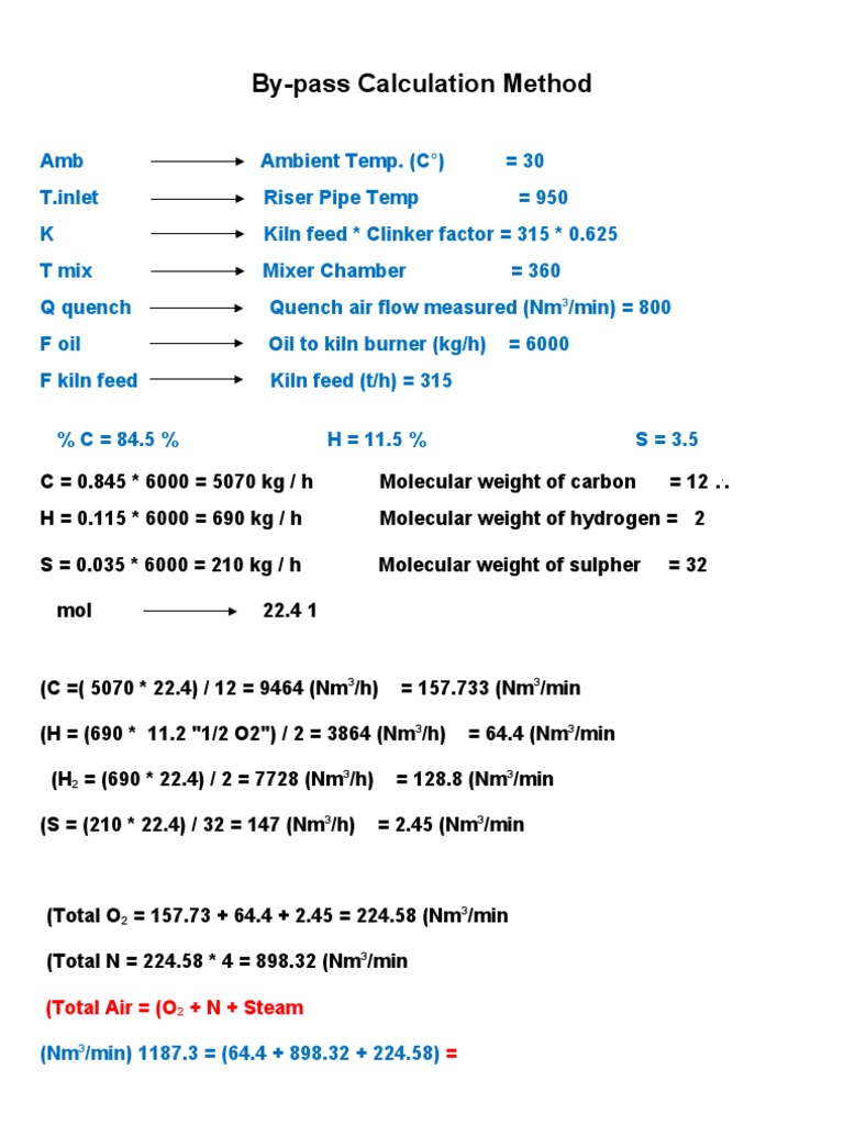 By-Pass Calculation Method - Docb | PDF