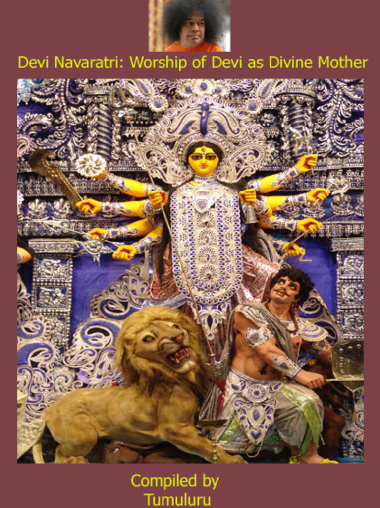 Devi Navaratri: Worship of Devi As Divine Mother | PDF | Devi | Rama
