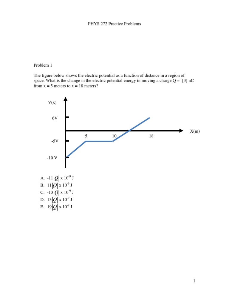 Phys 272 Final Exam Practice | Download Free PDF | Magnetic Field ...