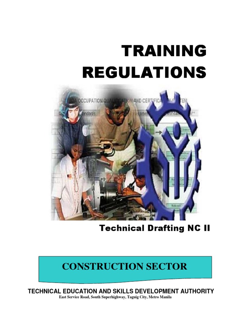 Technical Drafting NC II Training Guide | PDF | Occupational Safety And Health | Competence ...