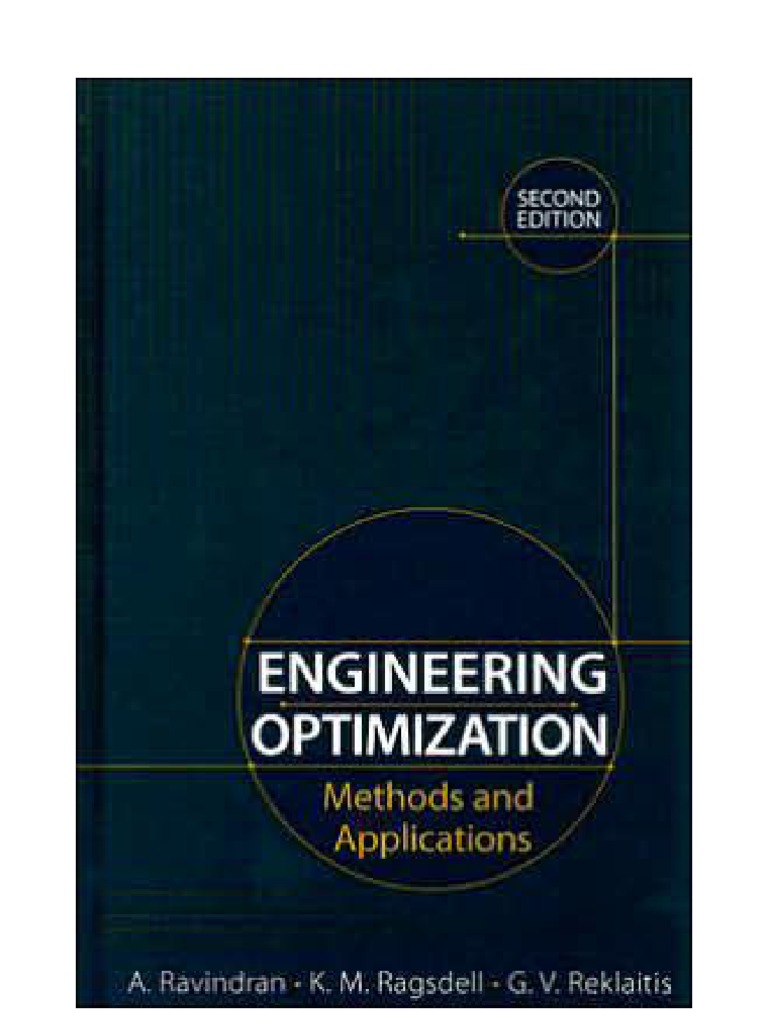 Engineering Optimization, 2nd Ed, Wiley (2006), 0471558141 | PDF ...