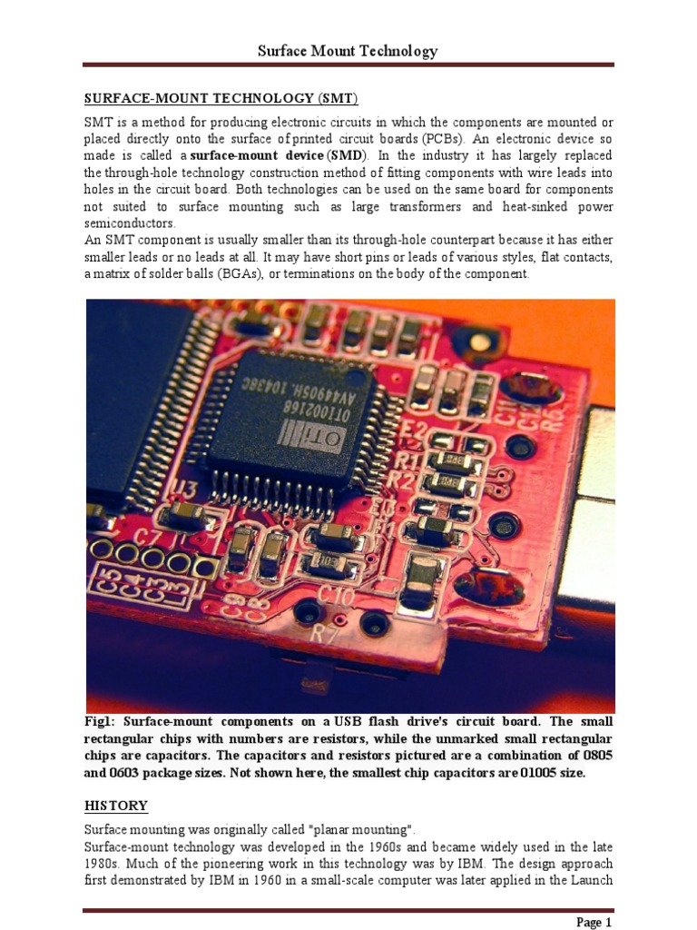 Automation and Precision: An In-Depth Look at Surface Mount Technology ...