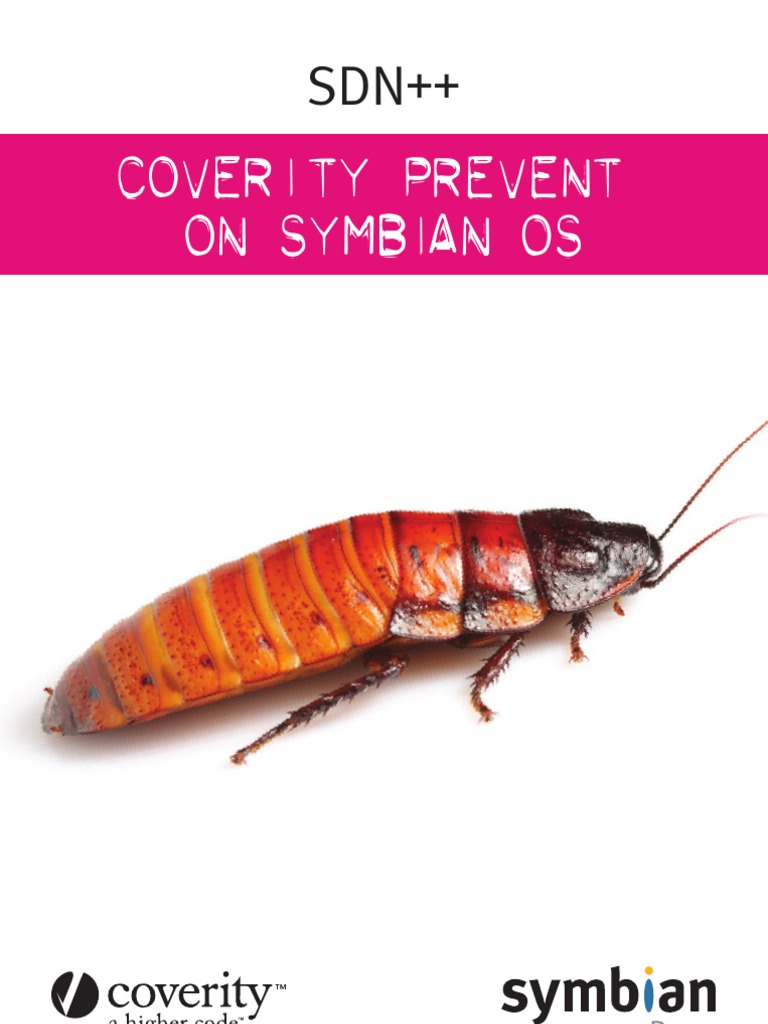 Coverity Prevent On The Symbian OS (English) | PDF | Pointer (Computer Programming) | Compiler