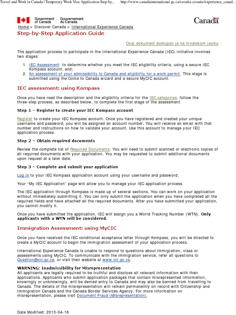 Step-by-Step Application Guide: IEC Assessment: Using Kompass | PDF ...