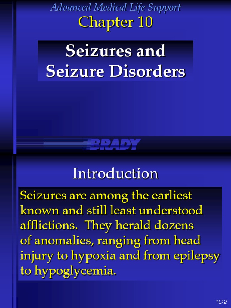 Seizures and Seizure Disorders | PDF | Coma | Central Nervous System