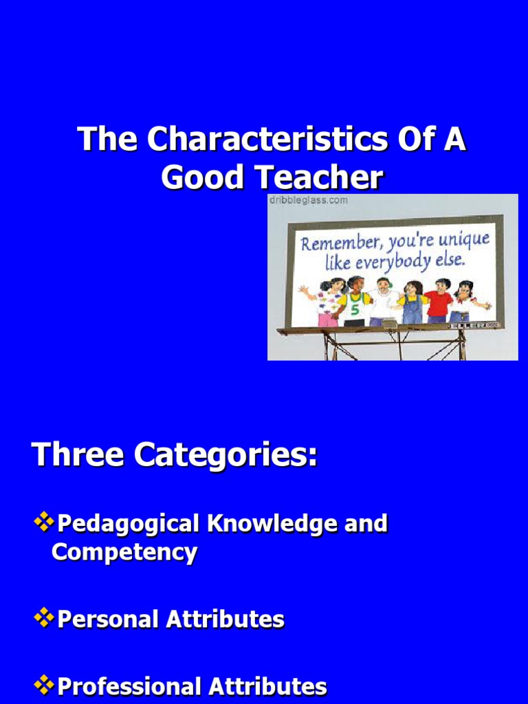 Key Traits of Effective Teachers | PDF | Competence (Human Resources ...