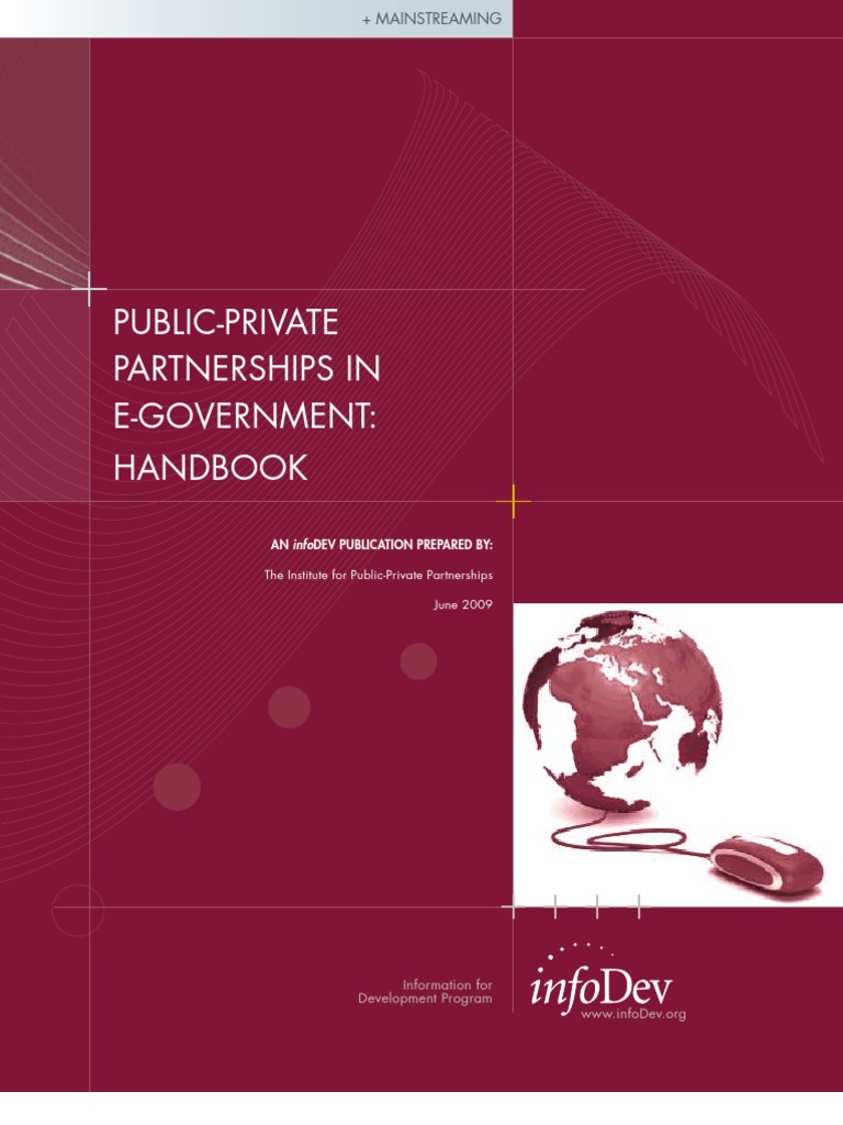 PPP HandBook PDF | PDF | Public–Private Partnership | E Government