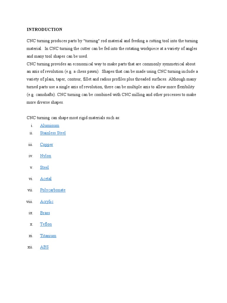 Report CNC Turning Lengkap | PDF | Numerical Control | Machining