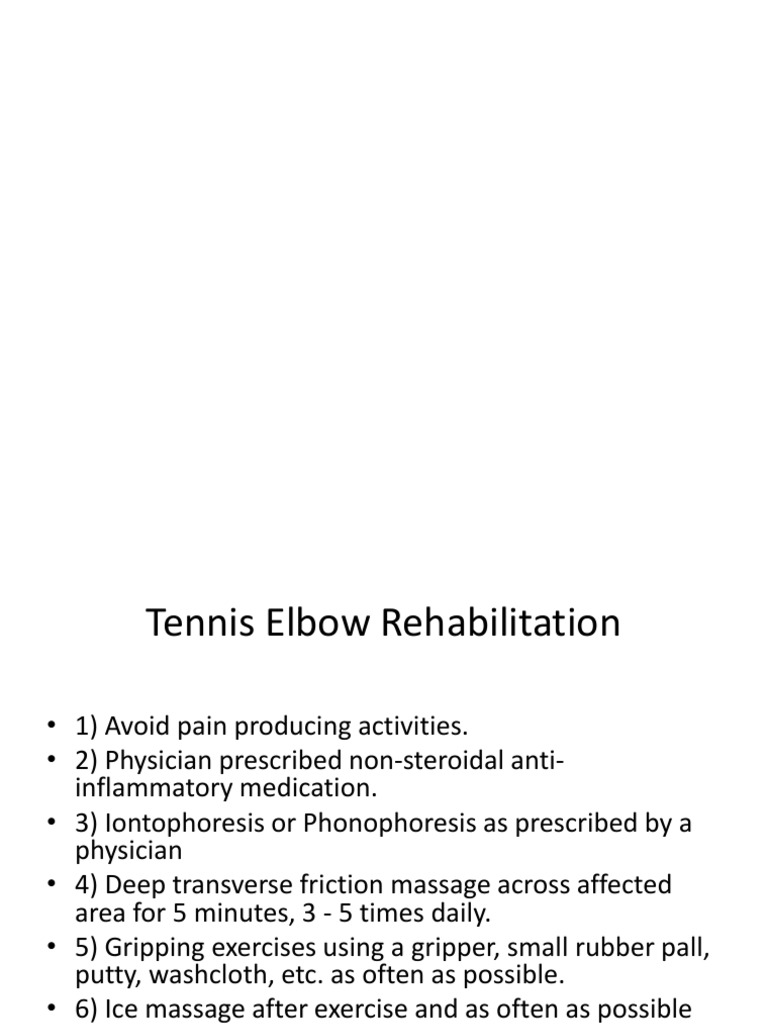 Tennis Elbow | PDF | Elbow | Anatomical Terms Of Motion