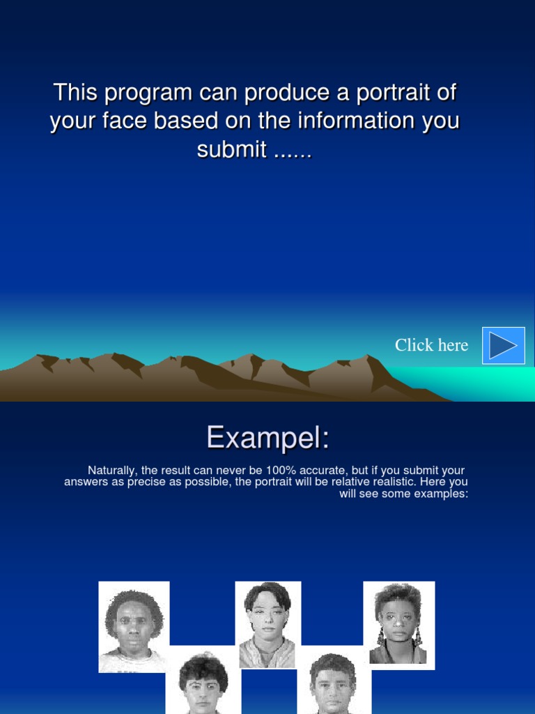 Create Your Face Portrait Online | PDF