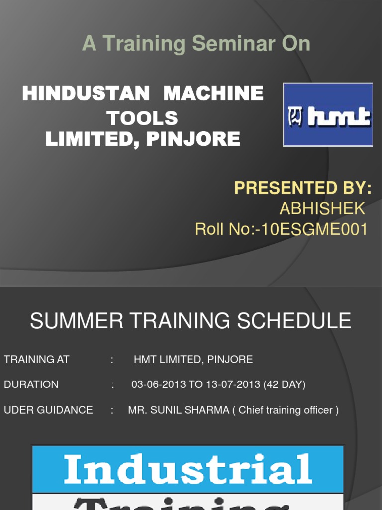 HMT | PDF | Foundry | Engines