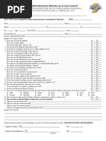 Free Physical Exam Form Templates | PDF | Physical Examination | Health ...