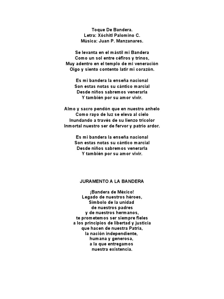 Toque de Bandera | PDF