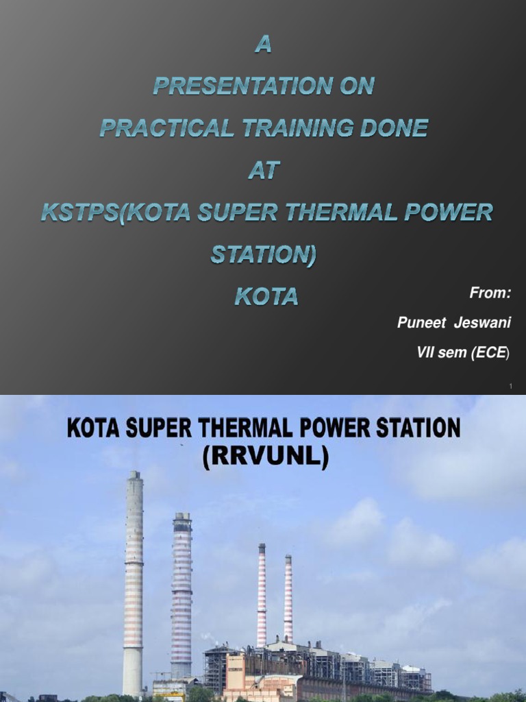 Thermal Power Plant Training | PDF