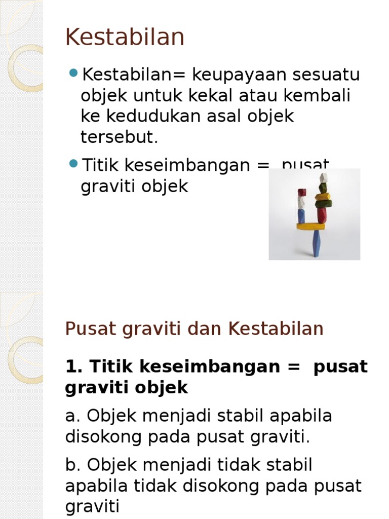 Kestabilan | PDF | Pengembangan Diri