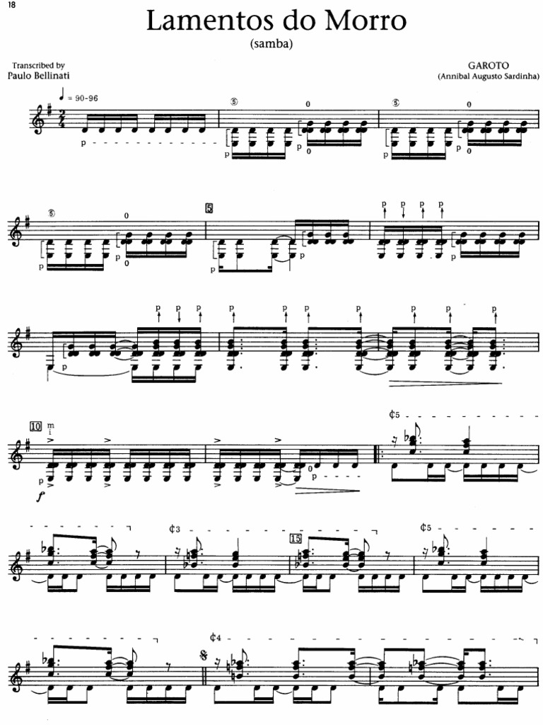 Garoto - Lamentos Do Morro PDF | PDF