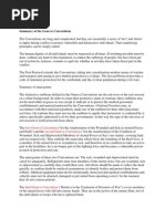 Geneva Conventions Protocol II Overview | PDF | Geneva Conventions | Treaty