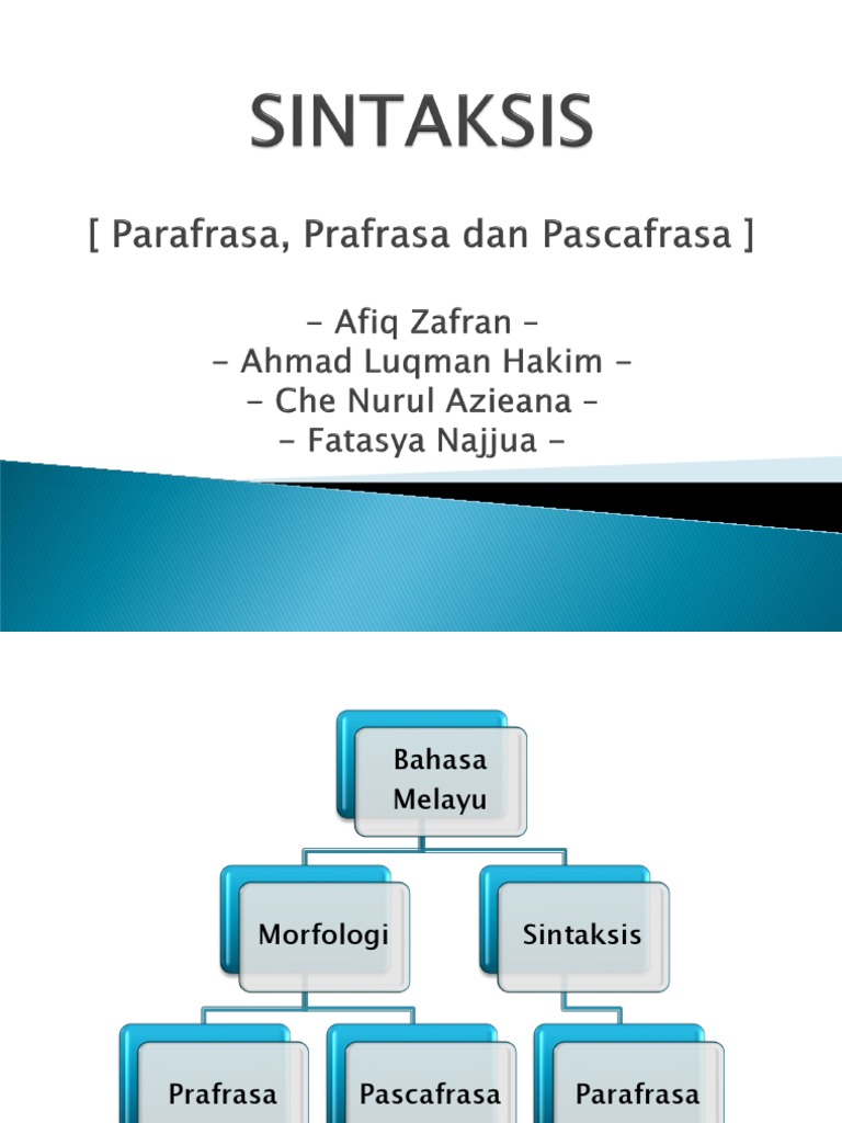 Sintaksis | PDF