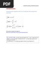 Concepto de Antiderivada | Integral | Derivado