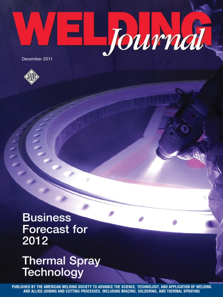 AWS Welding Journal (Dec 2011) | PDF | Soldering | Solder
