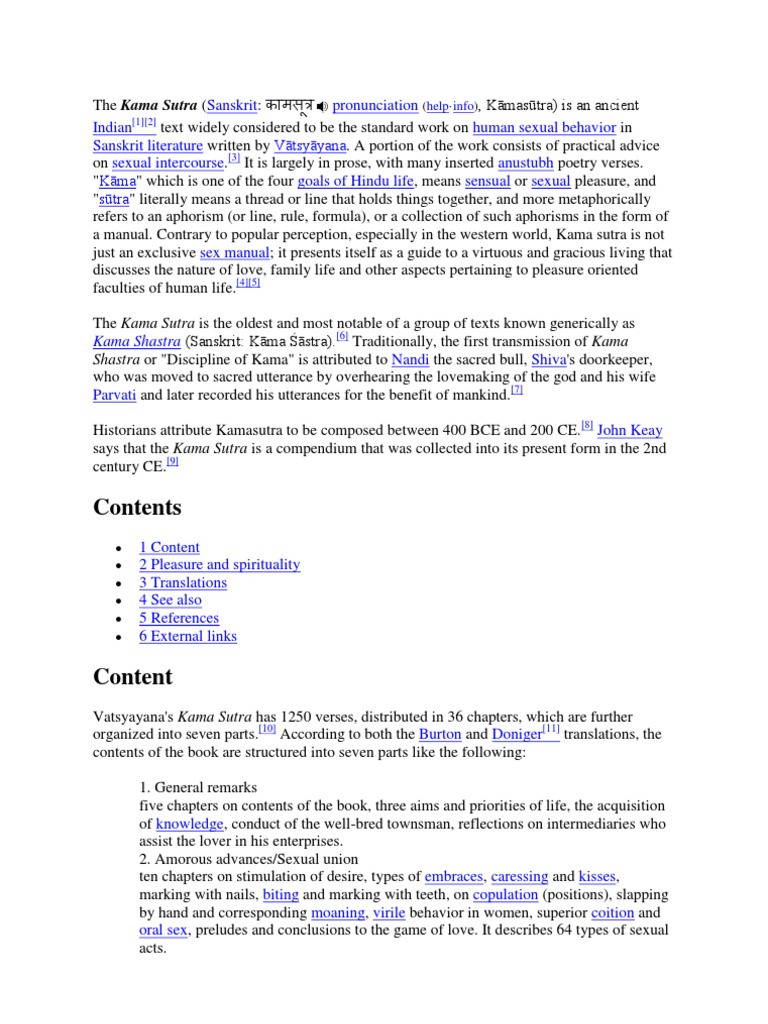 Kamasutra | PDF | Kama Sutra | Kama