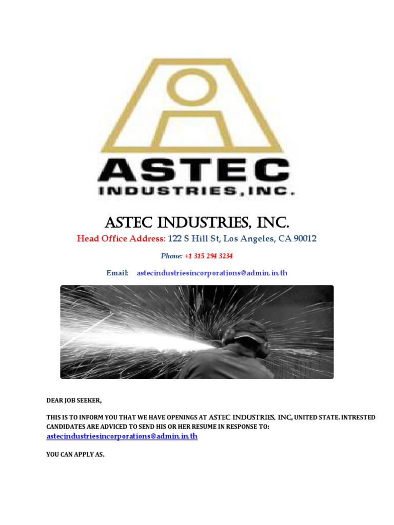 Astec Industries, Inc. | PDF