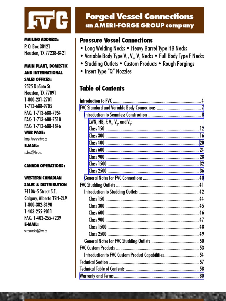 Flange FVC Data | PDF