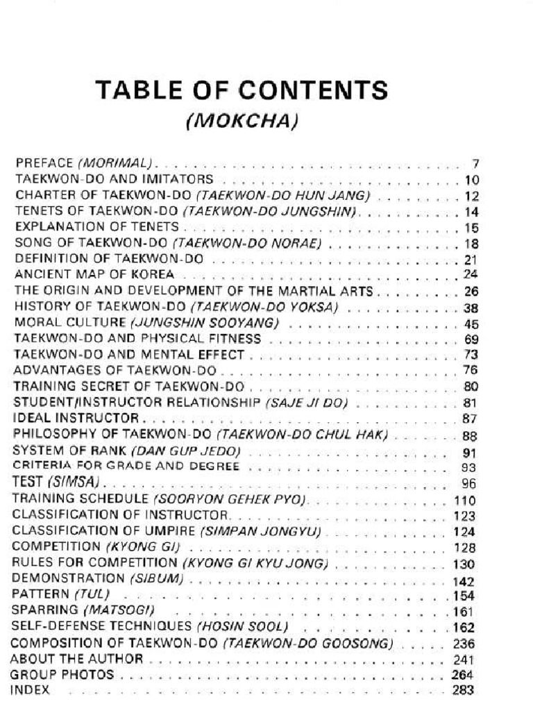 Encyclopedia of Taekwon-Do Vol 01 | PDF | Taekwondo | Competition