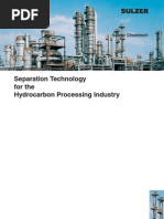 Sulzer Column Internals Overview | PDF | Distributor | Liquids
