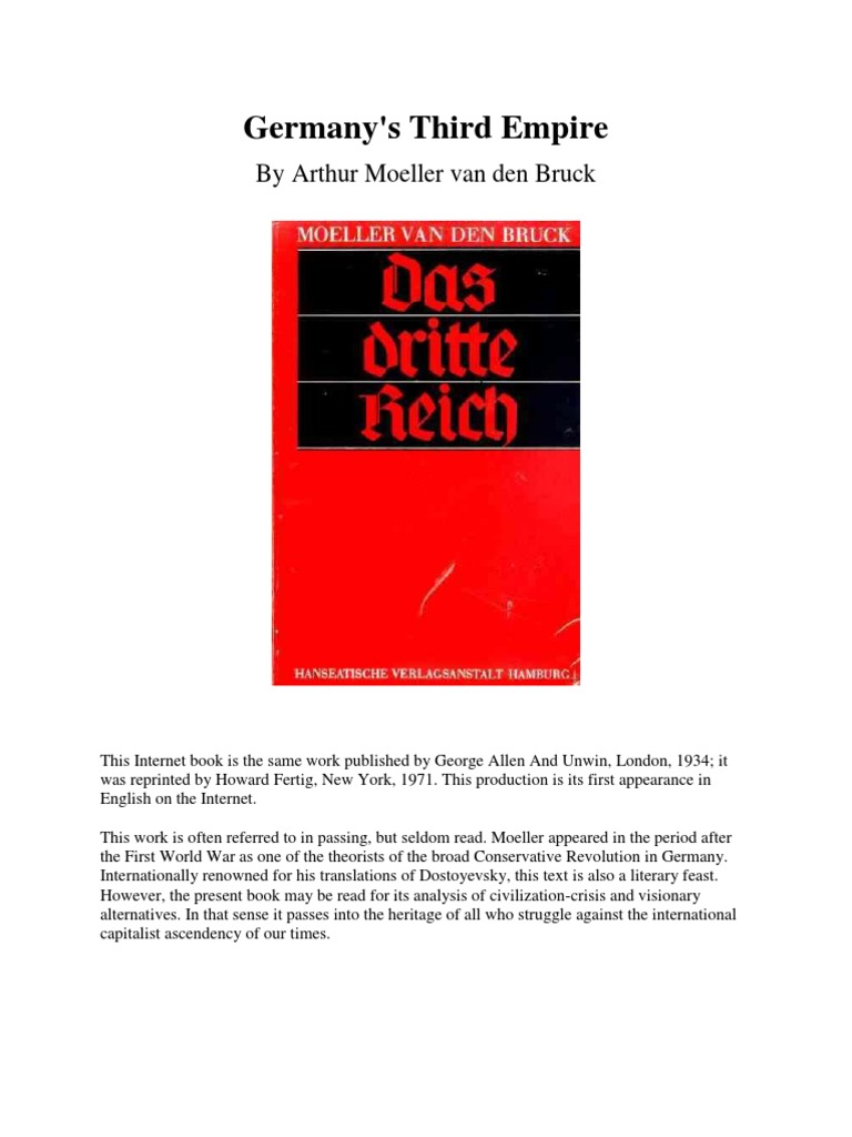 Germany S Third Empire | PDF