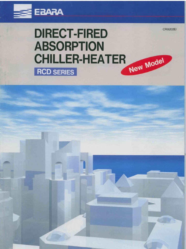 RCD Ebara Absorption Chiller | PDF | Heat Exchanger | Valve