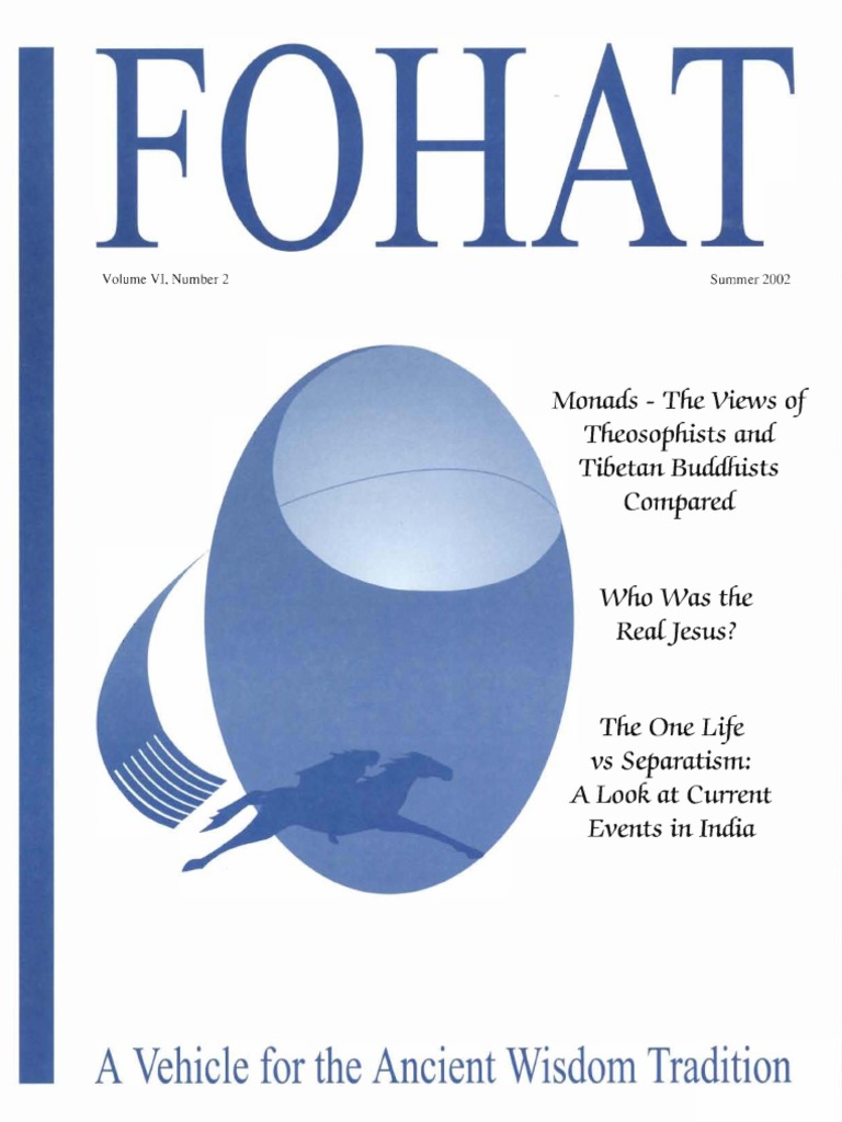 Fohat Summer 2002 | PDF | Jesus | Pharisees