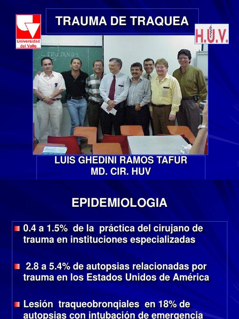 Norma - Trauma de Traquea - DR Ramos | PDF | Pulmón | Lesión
