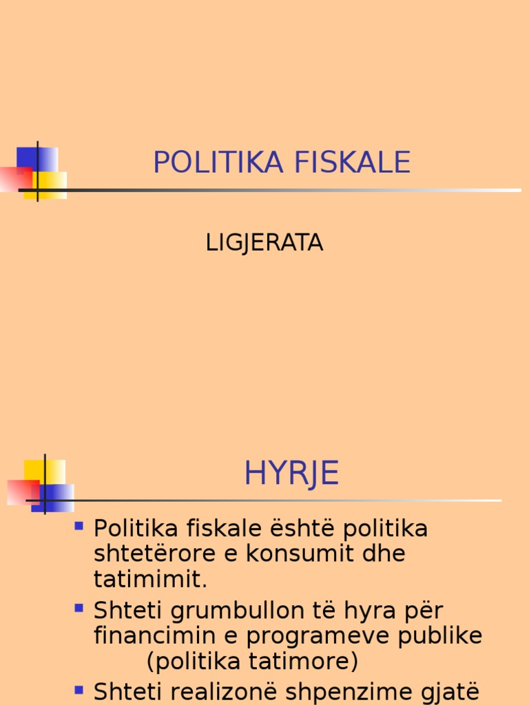 Politika Fiskale | PDF