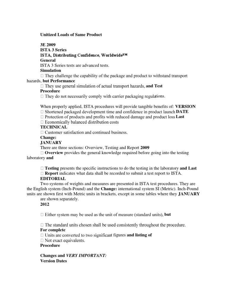 Ista 3e | PDF | Pallet | Machines