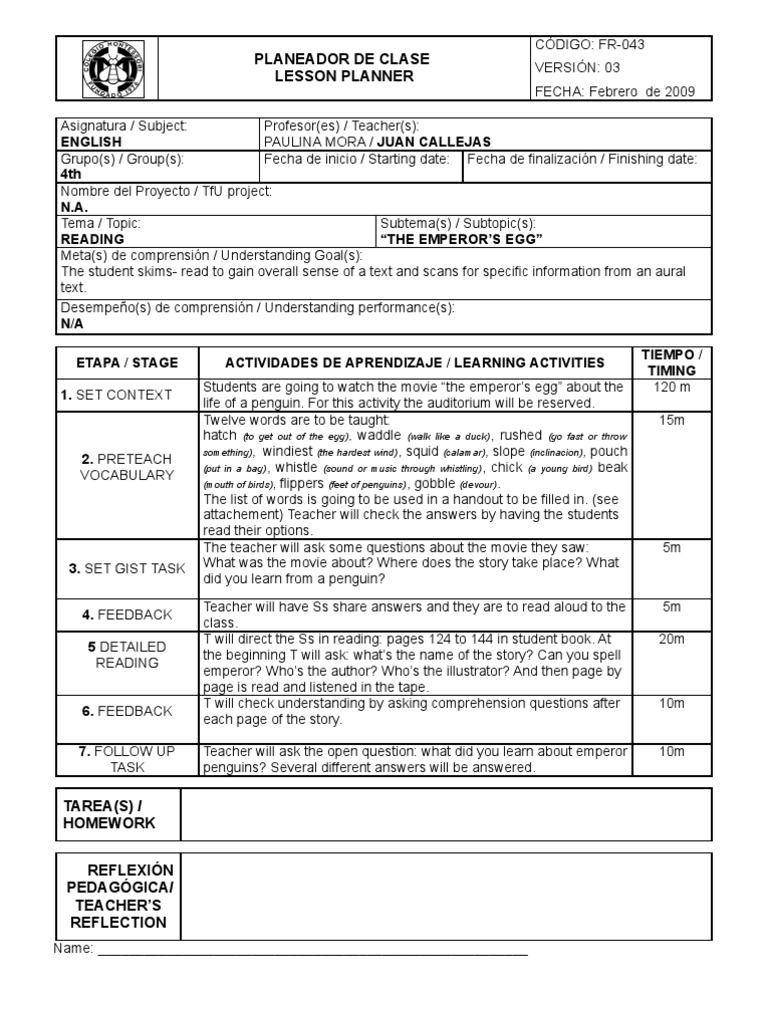 Lesson Plan April 14 | PDF | Business